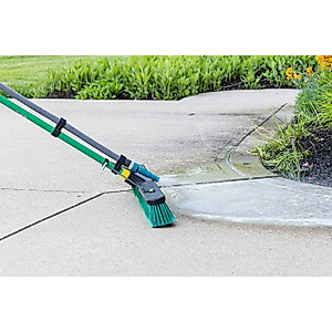 Versa-Spray for Brooms Quickly transforms Brooms and Hoses into a Powerful Water Broom for Cleaning garages, Cars, patios, Houses and Much More!