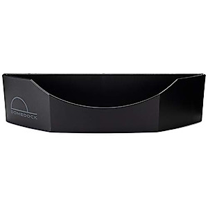 Dome Dock The ORIGINAL American, patented, Wall Mount Hat Rack 20 Ball Cap Storage. Compact Hat Organization System. Made and Shipped in USA. (Single, Black)