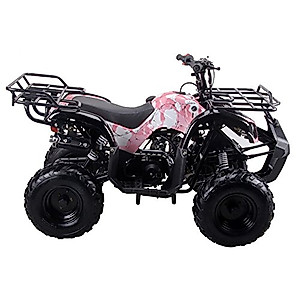 Coolster ARMY PINK 3125R New 125CC Kids ATV Fully Auto with Reverse
