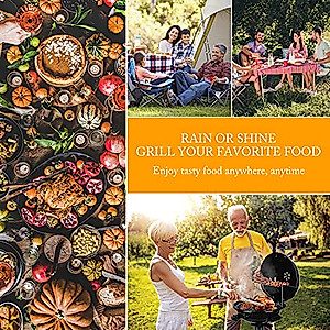 Electric BBQ Grill Techwood 15-Serving Indoor/Outdoor Electric Grill for Indoor & Outdoor Use, Double Layer Design, Portable Removable Stand Grill, 1600W (Stand Black BBQ Grills)