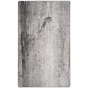 SAFAVIEH Daytona Collection Machine Washable Slip Resistant 3' x 5' Ivory/Grey Abstract Graphic Living Room Bedroom Entryway Area Rug