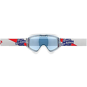 Beer Optics 067-06-815 unisex-adult Cold Goggle (Pbrb Blue Mirror, Adult), 1 Pack