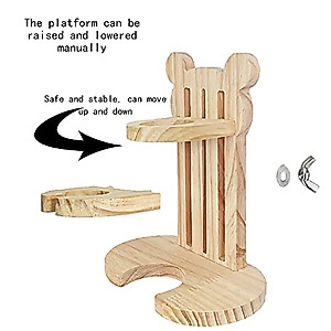 Hamiledyi Pet Hanging Water Bottles Adjustable Height Hamster Water Dispenser 80ml Water Bottle No Drip for Small Rodents Animals Guinea Pig Hamster Gerbil Dwarf Hamster