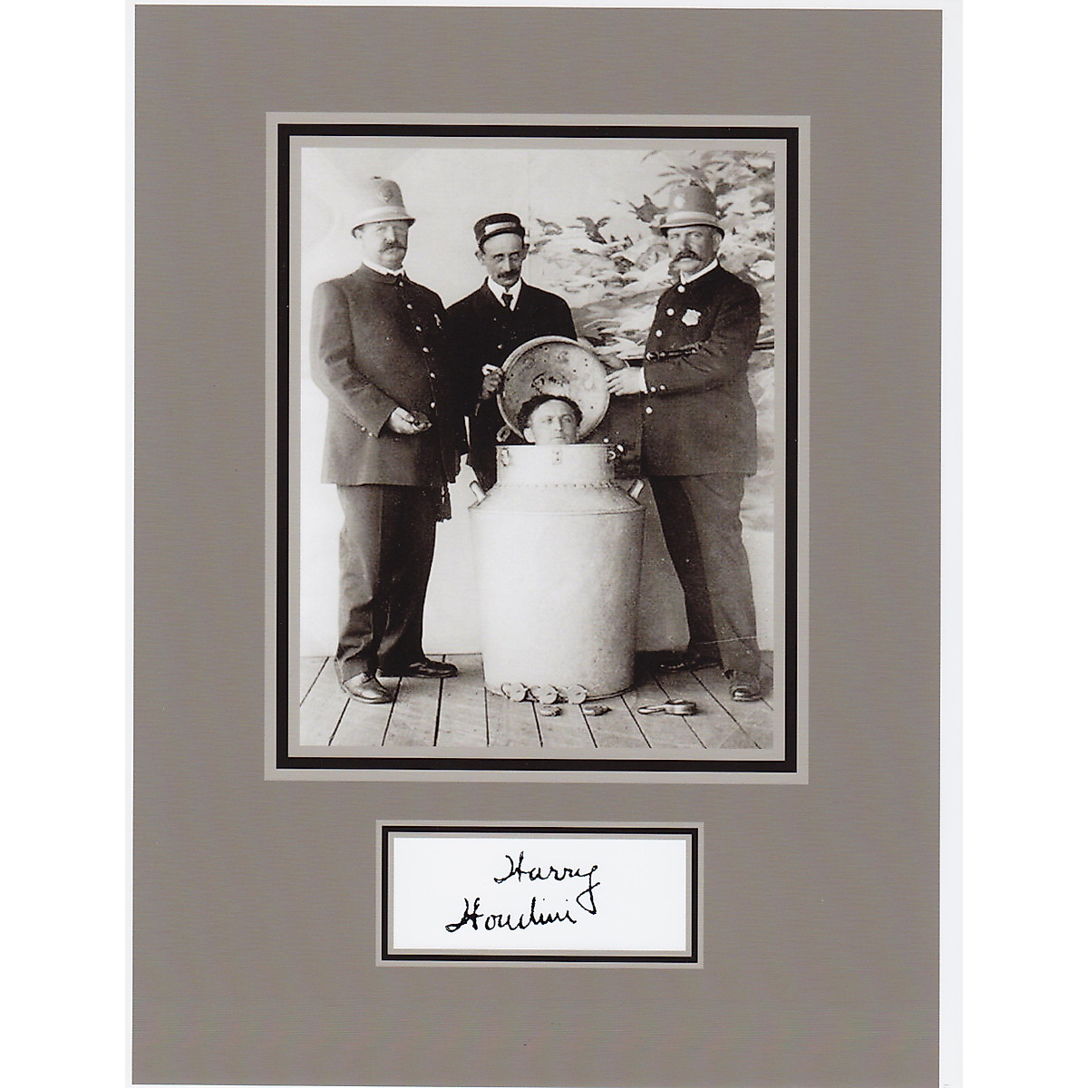 Kirkland Harry Houdini 8 X 10 Autograph Photo on Glossy Photo Paper