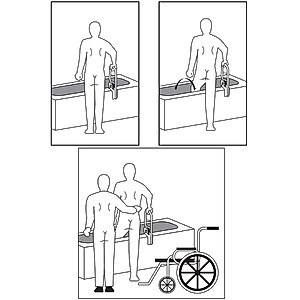 MOASKER Bathtub Safety Rail,White Bathtub Rail Clamp Railing Bath Support Adjustable Shower Hand Grip Handle Assist Grab Bar