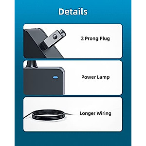 Laptop Charger for Asus, (UL Safety Certified), Round Connector, 65W, 45W, 33W