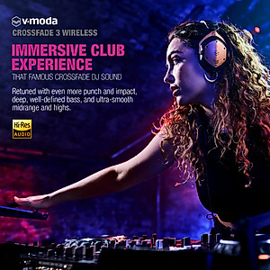 V-MODA Crossfade 3 Wireless, Bronze Black