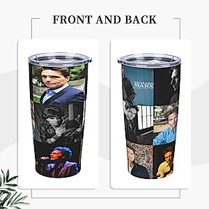 LAZHANG Richard Music Marx Stainless Steel Insulated Car Sippy Cup With Lid Travel Mug for Cold Hot 20 oz