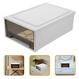 SEWACC Narrow Storage Drawers Plastic Storage Bins with Drawers Clothes Drawer Organizer Plastic Closet Storage Drawer