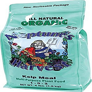 Neptune's Harvest Kelp Meal Multi-Purpose Plant Food 1-0-2, 4 lb