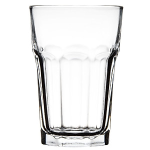 Libbey 15244 Gibraltar DuraTuff 14 oz Beverage Glass, SET OF 6 w/Signature Party Picks