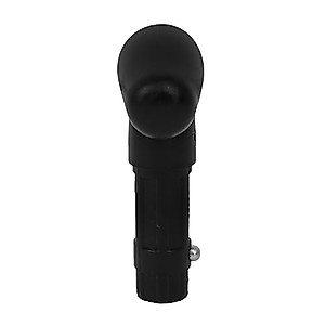 Pelican T-Curved Ergo Handle - Perfect to Convert Your Kayak Paddle into a Single Oar - 4.9 x 4.1 x 1.5 in - Black