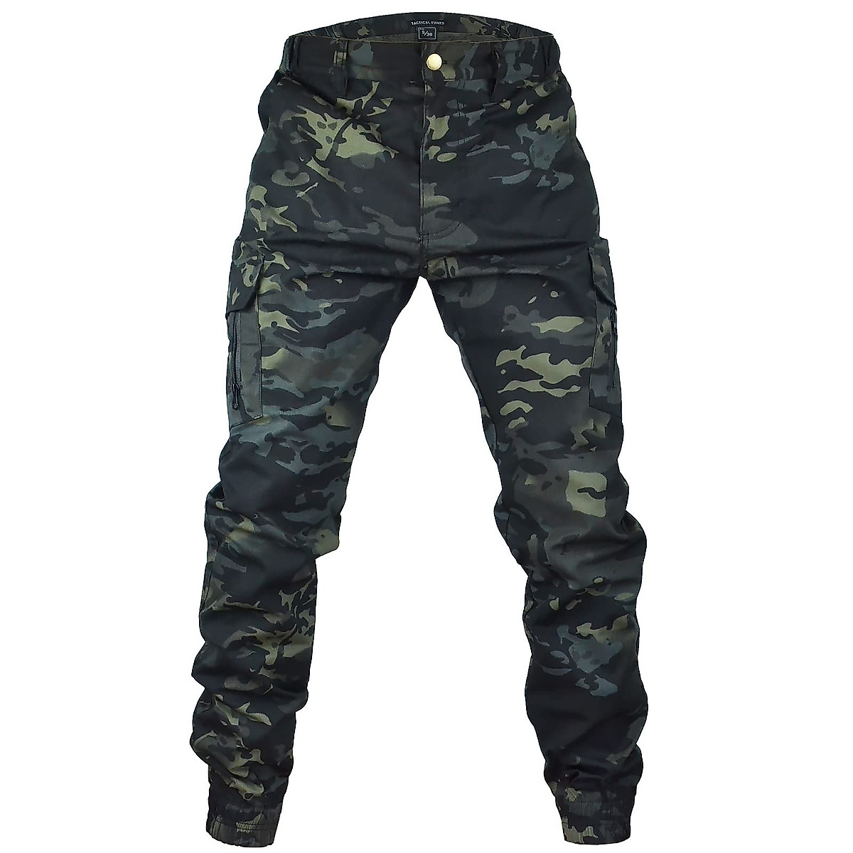 MEGE KNIGHT Men's Outdoor Hiking Pants, Tactical Pants Lightweight Casual Work Ripstop Cargo Pants for Men with Pockets UCP