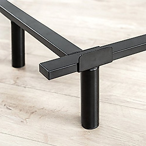 Zinus Paige Compack 7 Inch Heavy Duty Bed Frame, for Box Spring and Mattress Sets, Cal King