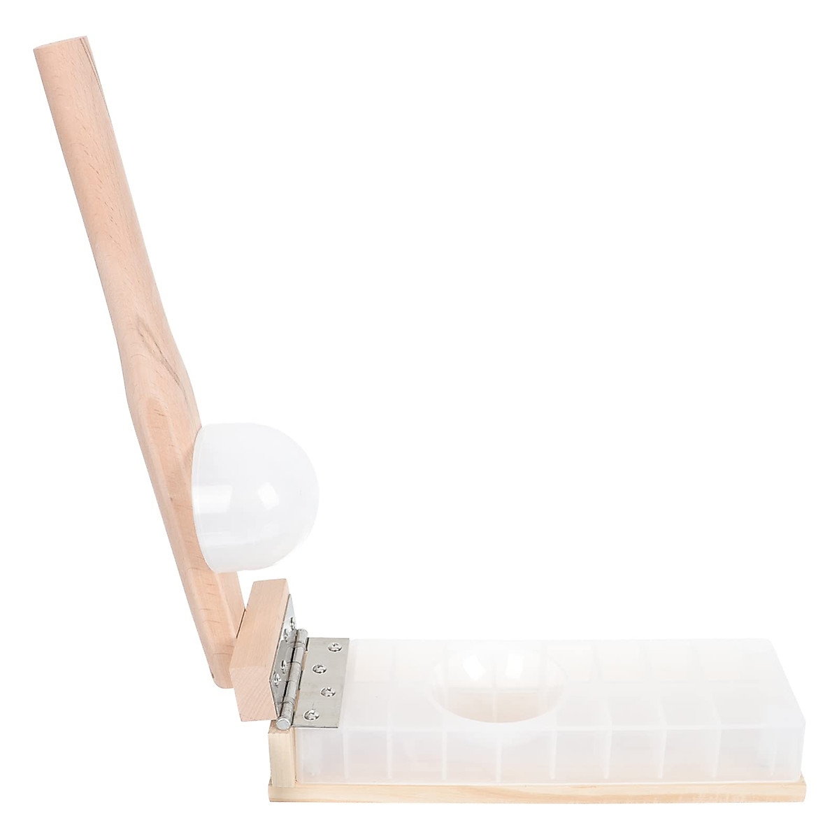 GANAZONO Wooden Tortilla Press Dumpling Skin Maker Rotis Press Dough Presser Pastry Press Maker Baking Tool for The Qingming Festival Home Kitchen Tool (36x10cm)