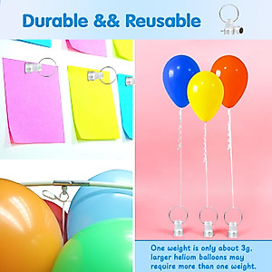 24PCS Balloon Weights Metallic Table Centerpiece Holders For Helium Balloon Accessories Small White Balloon Pendant For Birthday Wedding Chrismas Party (Round)