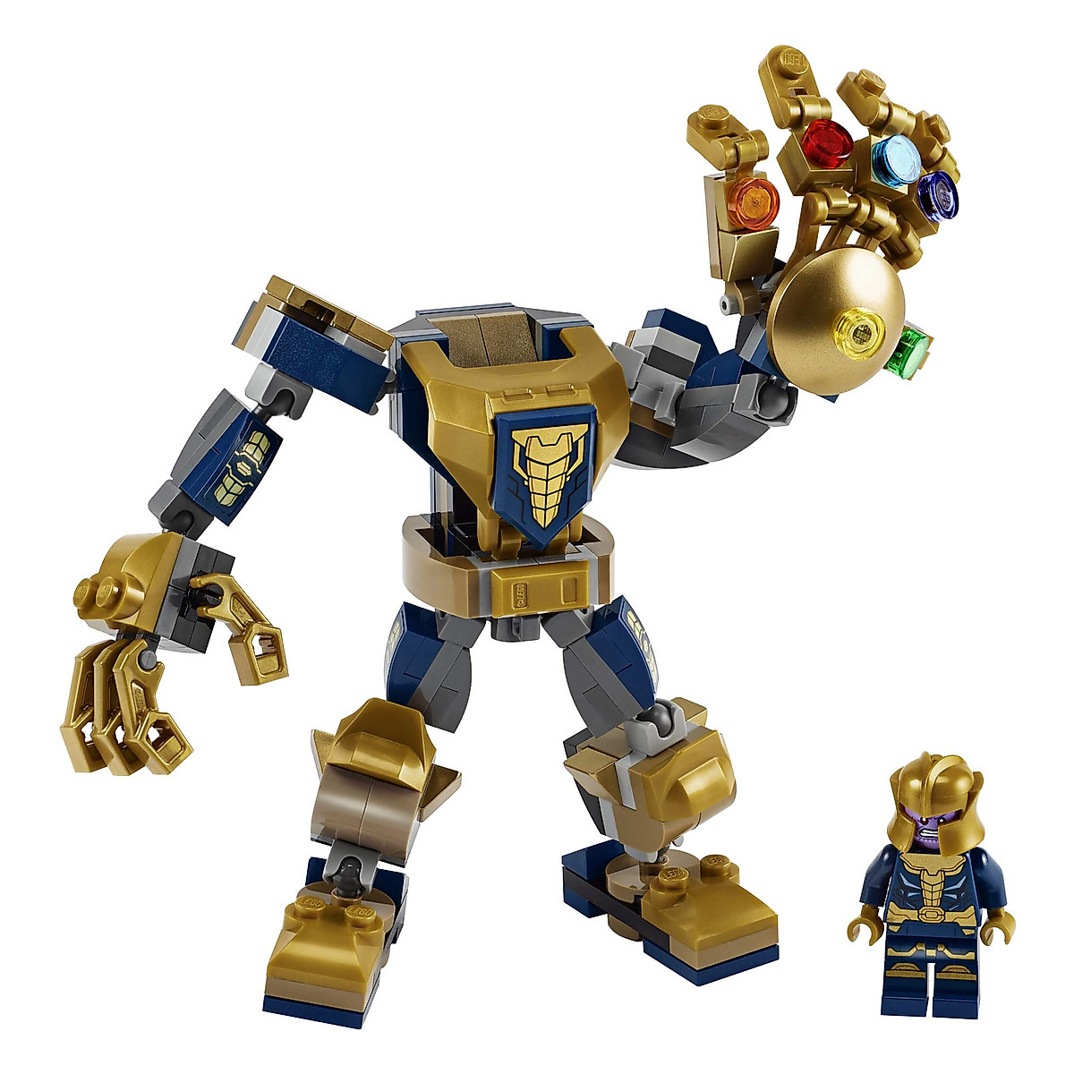 LEGO Marvel Avengers Thanos Mech 76141 Cool Action Building Toy for Kids with Mech Figure Thanos Minifigure (152 Pieces)
