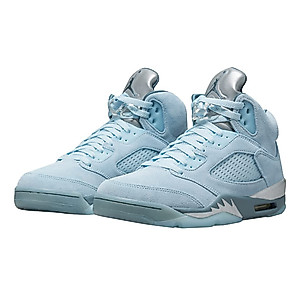 Jordan Womens WMNS Air Jordan 5 Retro DD9336 400 Blue Bird - Size 9.5W
