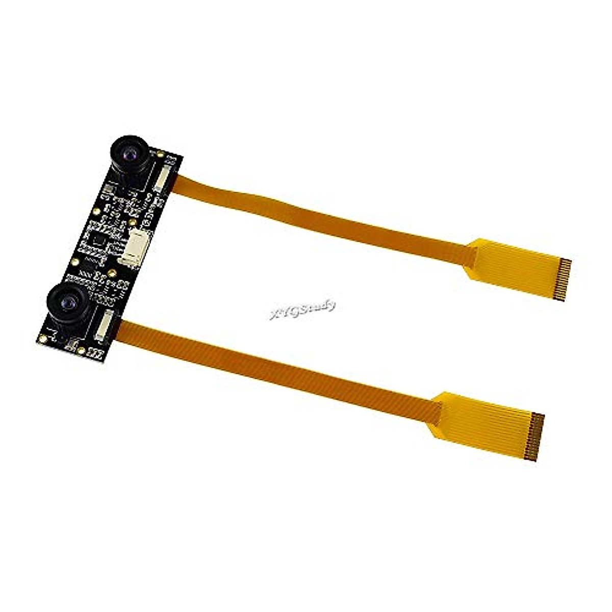 XYGStudy IMX219-83 Stereo Binocular Camera Sensor Module 3280x2464 8MP AI Depth Stereo Vision Dual IMX219 Supports Raspberry Pi 5 RPi CM3/CM3+ Compute Module POE IO Board/Jetson Nano B01