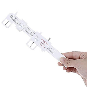 TableRe Measure Optical Vernier PD Ruler Pupil Distance Meter Eye Ophthalmic Tool (1 Pack)
