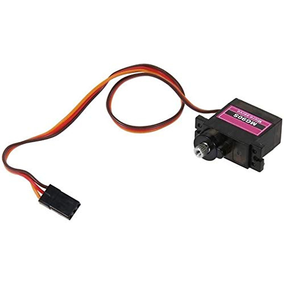 Nebwe Drone Accessories Rc Tools Rc Accessories and Parts 1PC MG90S Micro Metal Gear 9g Servo for RC Plane Helicopter Boat Car 360° Drone Parts Drone Tool Kit