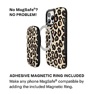 Casely Power Pod | MagSafe Compatible Battery Pack | Into The Wild | Leopard Print Power Pod (5,000 mAh)