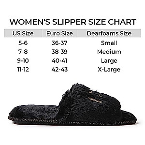 Dearfoams Women's Bride and Bridesmaid Gifts I Do Crew Slippers for Wedding and Bachelorette Party, 𝖨 𝖣𝗈 𝖢𝗋𝖾𝗐 𝖡𝗅𝖺𝖼𝗄, Medium