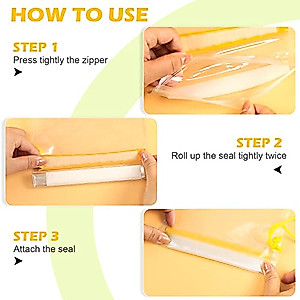 Meetory Clear Waterproof bags Pouch Dry Bags For Camera Mobile Phone Maps Kayak Document Holder - 3 Piece Set Waterproof Plastic Pouch Utility Bags(Yellow)