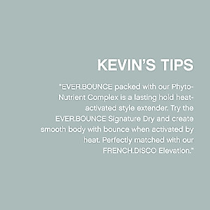 KEVIN.MURPHY BLOW.DRY EVER.BOUNCE - Style Extender Hair Spray - For Volume & Anti Frizz - Lightweight - Paraben Free Hair Care - 150 mL / 5.1 fl oz