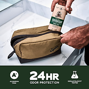 Dr. Squatch Natural Deodorant for Men – Odor-Squatching Men's Deodorant Aluminum Free - Summer Citrus + Cool Fresh Aloe (2.65 oz, 2 Pack)