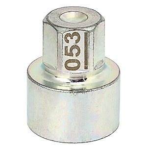 FOLOSAFENAR Wheel Lock Lug Nut Remover, Metal Professional Anti Theft Lugnut Socket for Car(053)