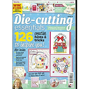 DIE CUTTING ESSENTIALS, ISSUE # 34 FREE GIFTS OR INSERTS ARE NOT INCLUDED.