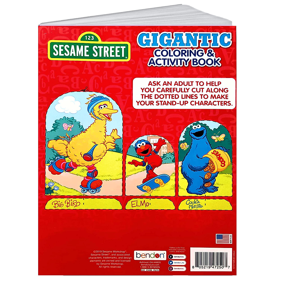 Sesame Street Gigantic Coloring and Activity Book