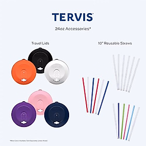 Tervis University of Michigan UM Wolverines Made in USA Double Walled Insulated Tumbler, 24 oz, Vault