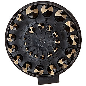 Norseman Drill Bits 44170 Ultra Dex Type 240-UB 135 Degree Split Point Magnum Super Premium Jobber Drill Set (29 Piece)