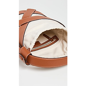 STAUD Women's Hive Bucket Bag, Cream/Tan, One Size