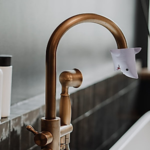 Whale Faucet Cover Childrens Faucet Extender Bath Spout Cover Cute Shark Spout Sink Handle Extender for Safe and Fun Hand- Washing Solution Bath Spout Cover