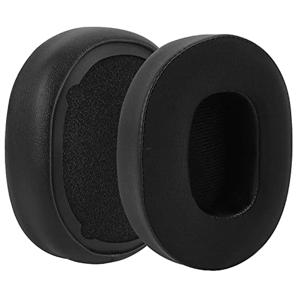 Geekria Sport Cooling-Gel Replacement Ear Pads for Skullcandy Crusher Wireless, Crusher Evo, Crusher ANC, Hesh 3, Hesh Evo, Hesh ANC Headphones Ear Cushions, Headset Earpads, Ear Cups (Black)