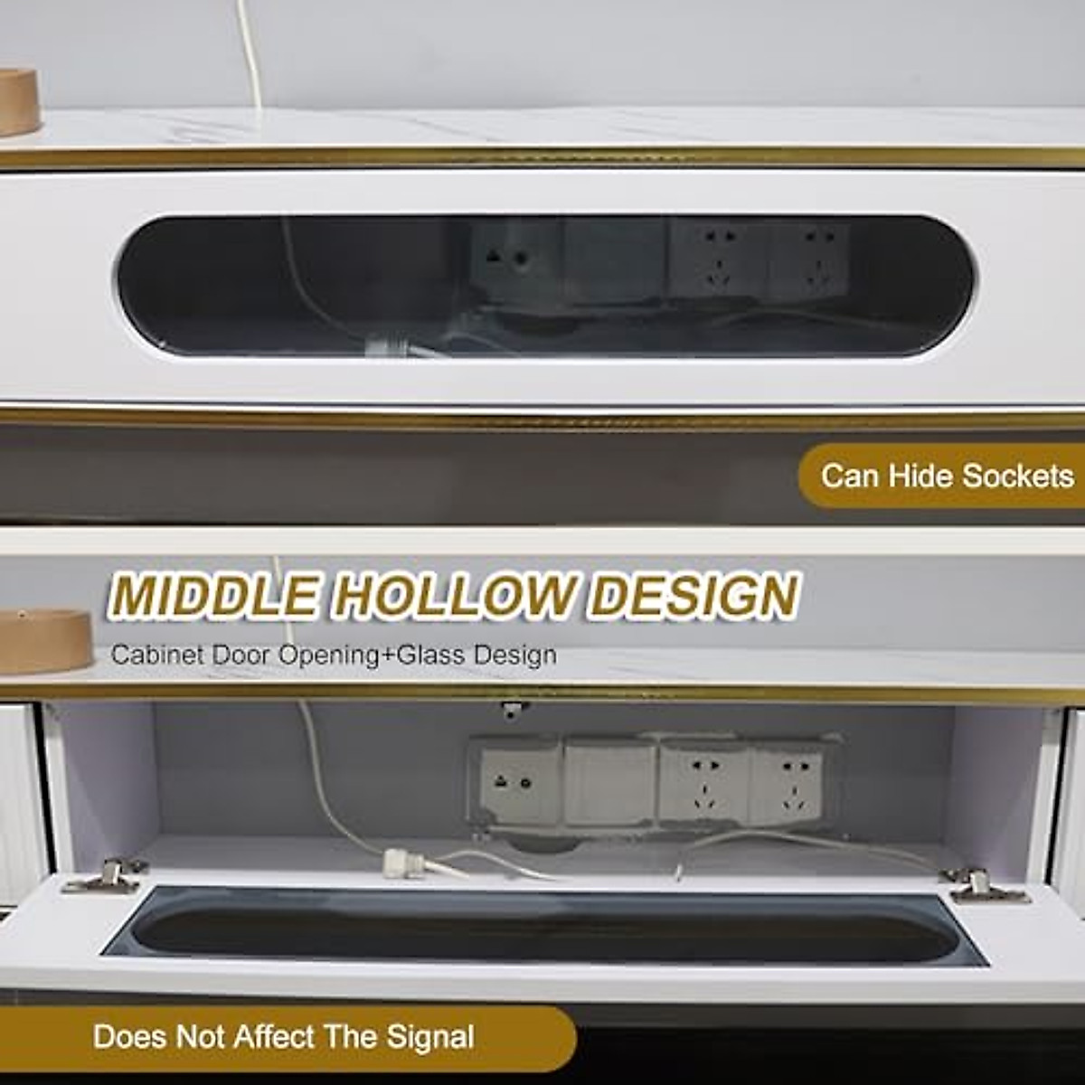 Modern Floating TV Unit,Wall-Mounted Storage Cabinet,Small Apartment Tv Cabinet,Entertainment Center,Media Console (Color : Grey, Size : 120cm)