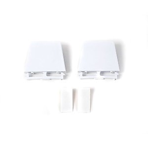 YesParts 4386917 Durable Refrigerator End Cap Kit 2 Pack compatible with 1105685 1124341 2148027 3113