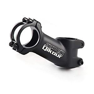 Bike Stem 31.8 Bicycle Stem 25 Degree, Handlebar Riser Extender for Road Bike, Mountain Bike, MTB, BMX, Cycling (Only Fit 1.25"/31.8mm Handlebar) (31.8 x 70mm)