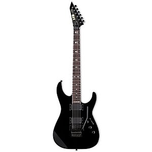 ESP LTD KH-602 Signature Series Kirk Hammett Electric Guitar with Case, Black