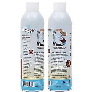 Bloxygen Preserver. Spray, Seal, and Store. 1 can Pack. Inert Gas Preservation System.