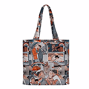 BINGTIESHA Heartstopper Tote Bag High Capacity Bags Casual Shopping Bag Fashion High Street Canvas bag (WP08329)