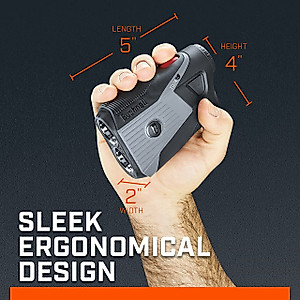 Bushnell Tour V5 Golf Laser Rangefinder, Pinseeker, Visual JOLT, BITE Magnetic Mount, Next Level Clarity and Brightness, Non-Slope Model