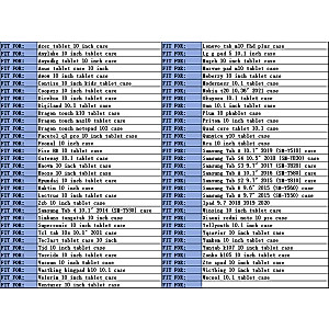 JZCreater 10 Inch Tablet Case, Universal 10 10.1 Inch Android Tablet Cover, Multi-Angle Viewing Stand Case for 9.5-10.5 Inch Tablet, Purple Butterfly