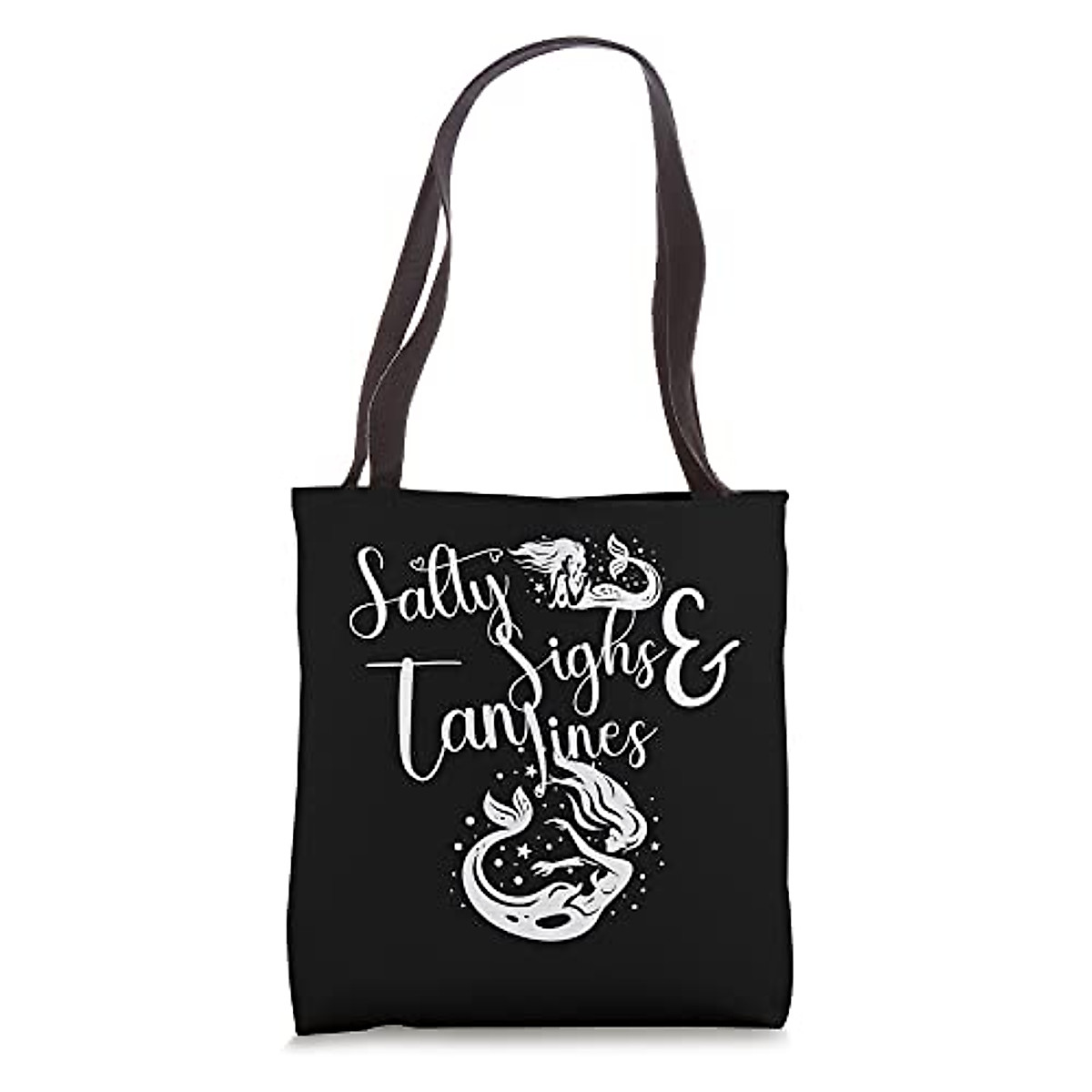 Salty Sighs & Tan Lines Summery Beach Tote Bag