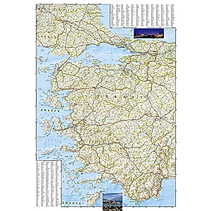 Türkiye (Turkey): Mediterranean Coast Map (National Geographic Adventure Map, 3019)