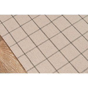 Erin Gates by Momeni Marlborough Deerfield Ivory Hand Woven Wool Area Rug 8' X 10'