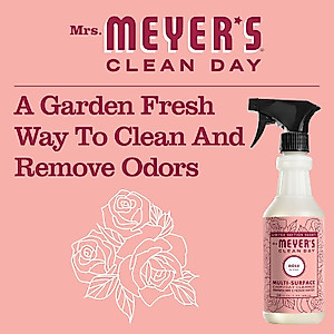 Mrs. Meyer's All-Purpose Cleaner Spray, Limited Edition Rose, 16 fl. oz - Pack of 3